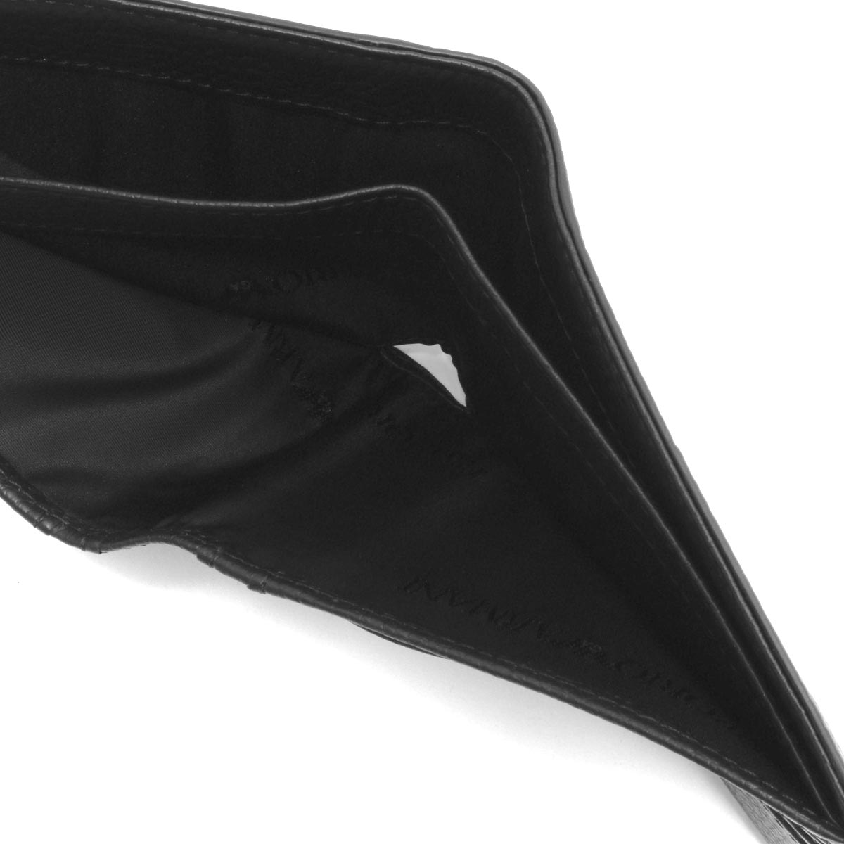 エンポリオアルマーニ 二つ折り財布（札入れ） 財布 メンズ イーグルマーク ブラック YEM176 Y142V 81072 EMPORIO ...