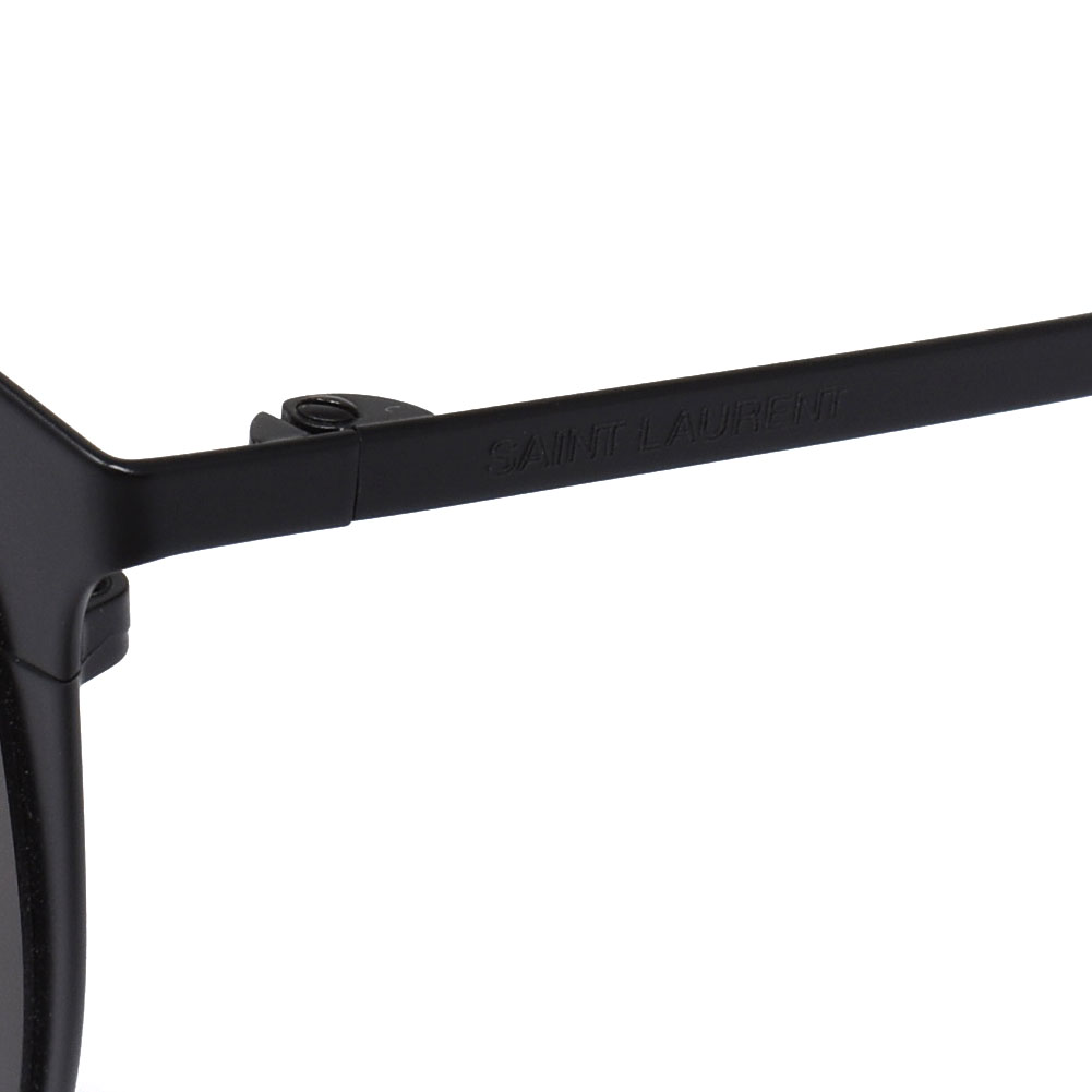 サンローランパリ (イヴサンローラン) サングラス メンズ レディース ウェリントン UVカット ブラック SL 445 F SLIM 001 ...